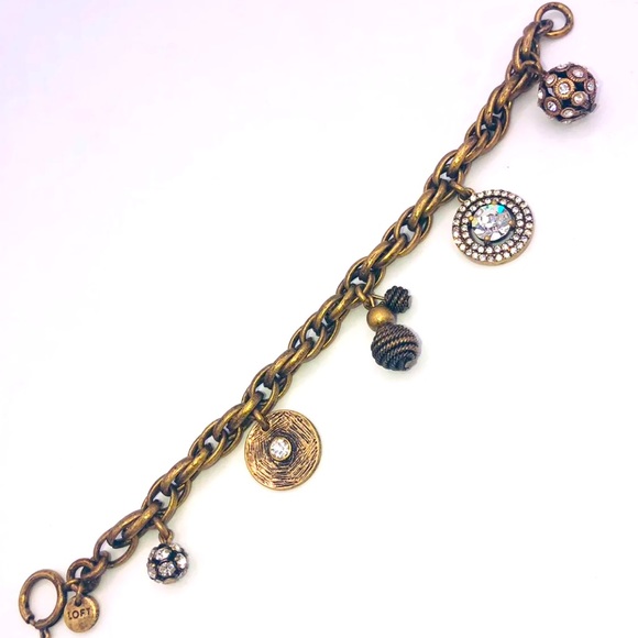 LOFT | Jewelry | Loft Charm Bracelet | Poshmark